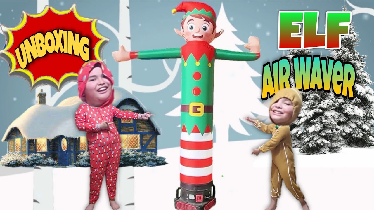 NEW Christmas Elf Air Waver Unboxing! - YouTube