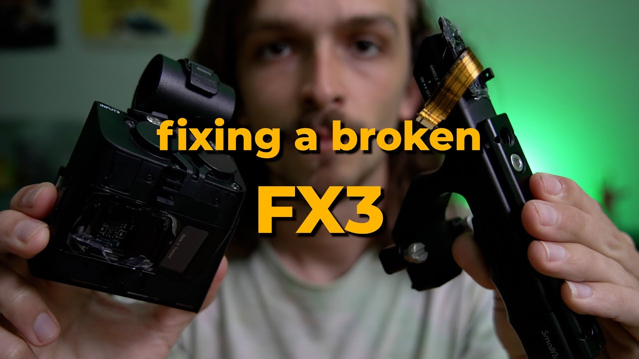 Sony FX3 & FX30 Broken Audio Handle - How to Fix It - YouTube