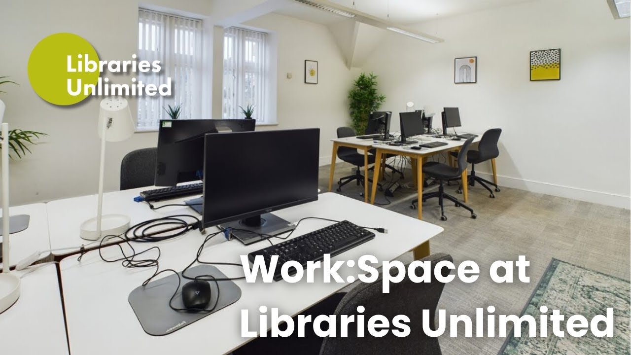 Work:Space - co-working space at Libraries Unlimited - YouTube