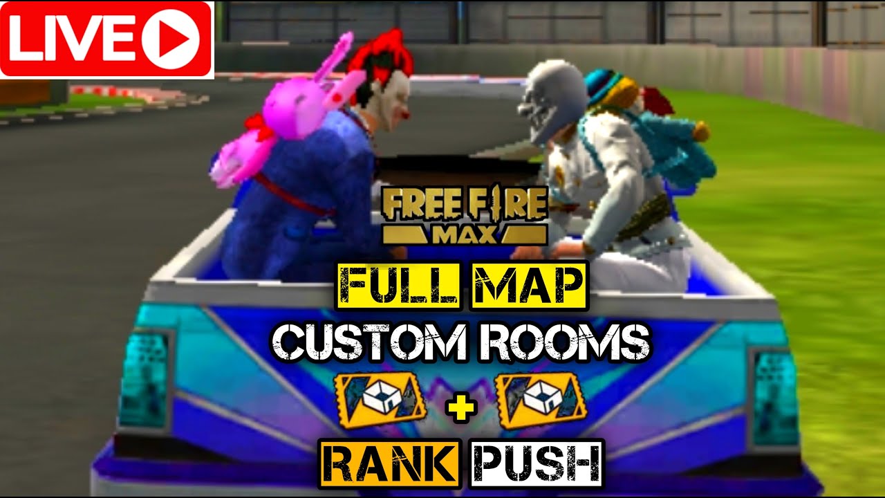 Free Fire Live Custom Rooms Solo,Duo,Squad Full Map🥶 - YouTube