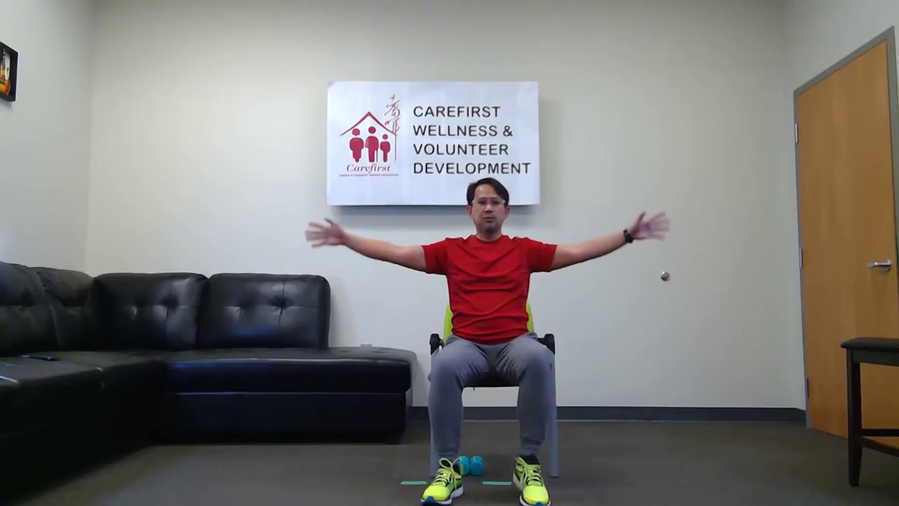 【Be Fit at Home】: Chair-based Conditioning Exercises (Episode 3) - YouTube