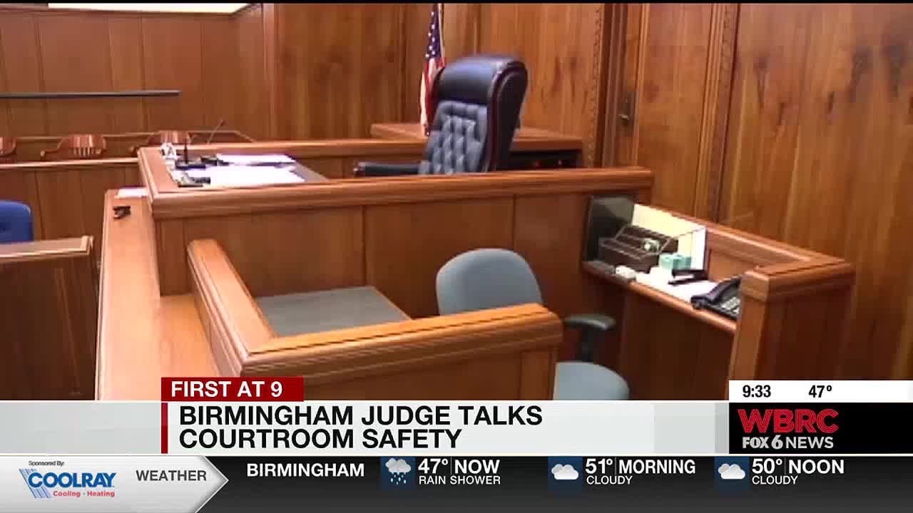 Birmingham judge talks courtroom safety - YouTube