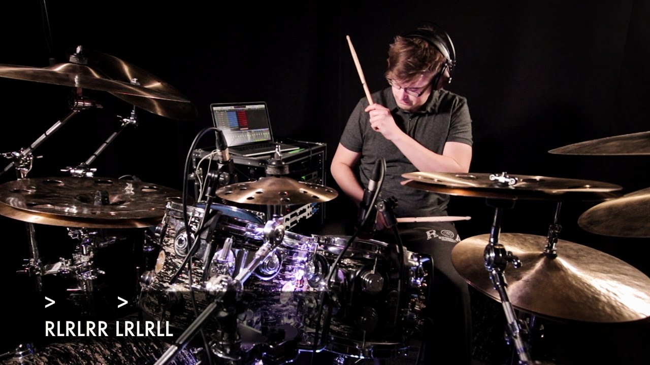 Double Paradiddle Groove | Drum Lesson - YouTube