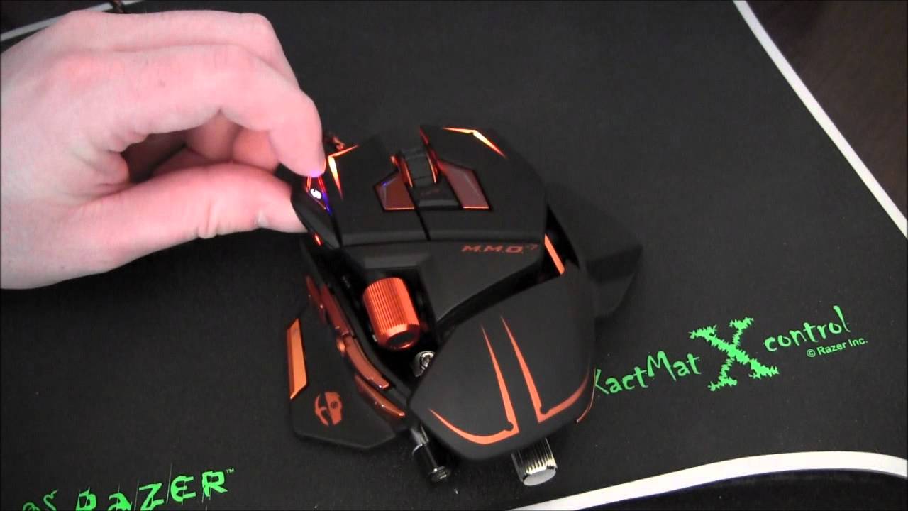 Electronic Eremite's Armory Reviews Cyborg M.M.O. 7 Gaming Mouse - YouTube