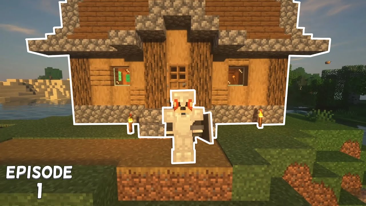 Minecraft 5 lives Modded Survival Ep1 : The Perfect Start!!! - YouTube