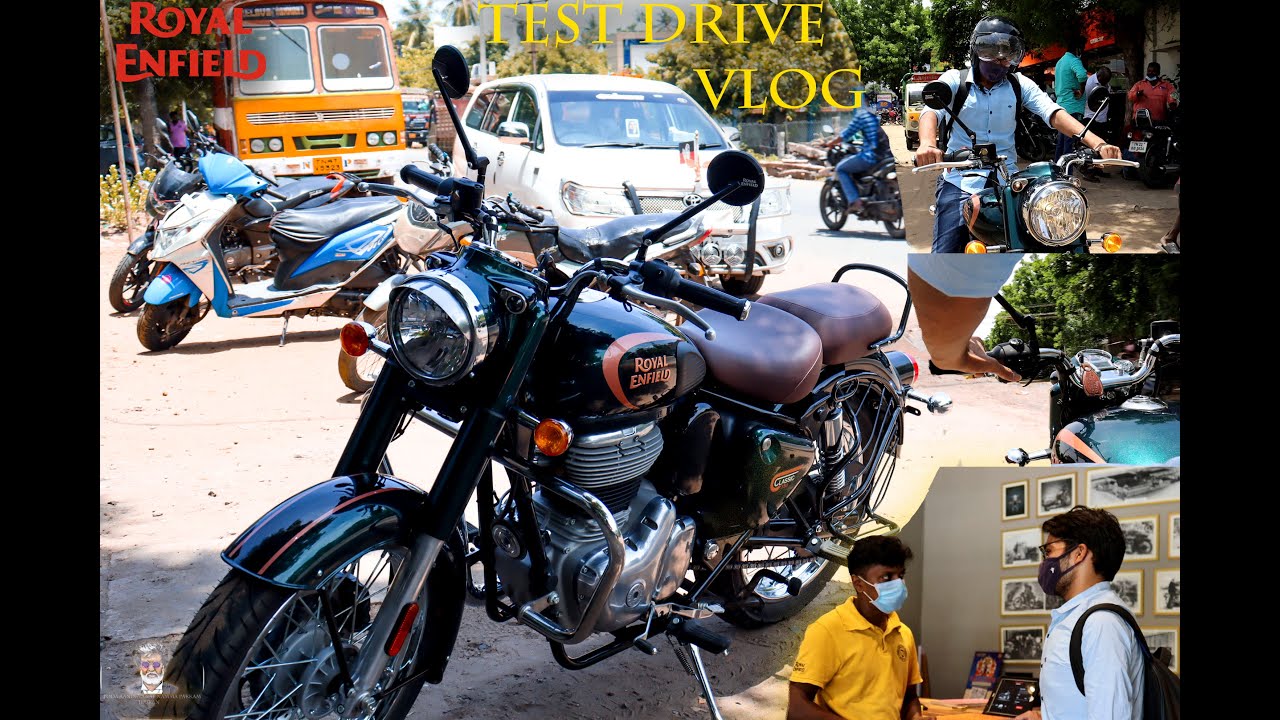 NEW ROYAL ENFIELD CLASSIC 350 REBORN ( TEST DRIVE ) - YouTube
