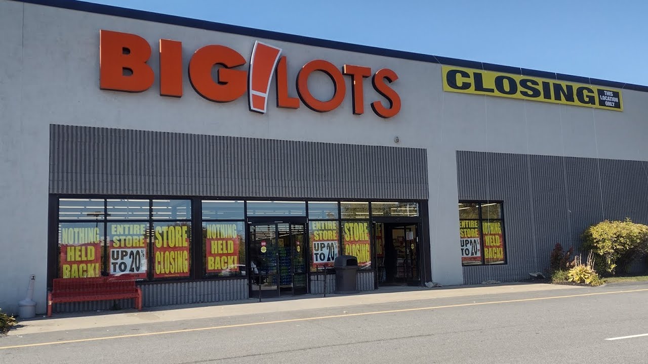 Closing Big Lots - Belmont NH - YouTube