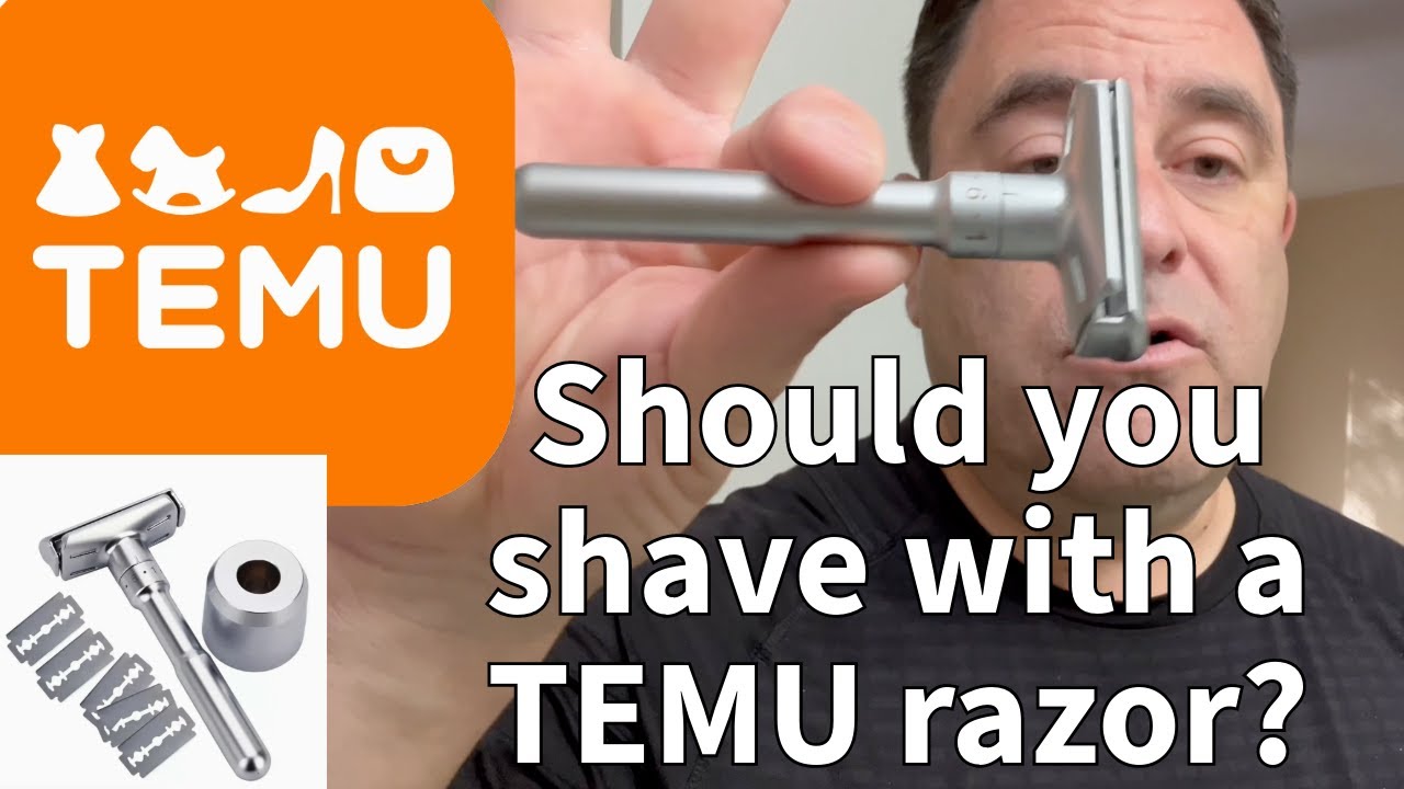 Good beginner blade- TEMU Merkur FUTUR clone safety razor - YouTube