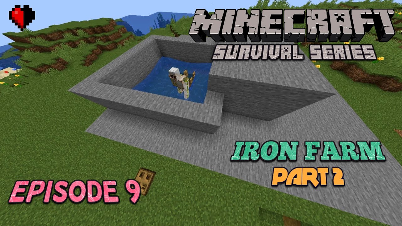 Minecraft 1.18.1+ IRON FARM | Efficient, Easy, Compact| FINALLY I BUILD ...