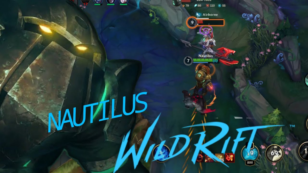 Wild Rift NAUTILUS JUNGLE Gameplay Builds and Runes - YouTube