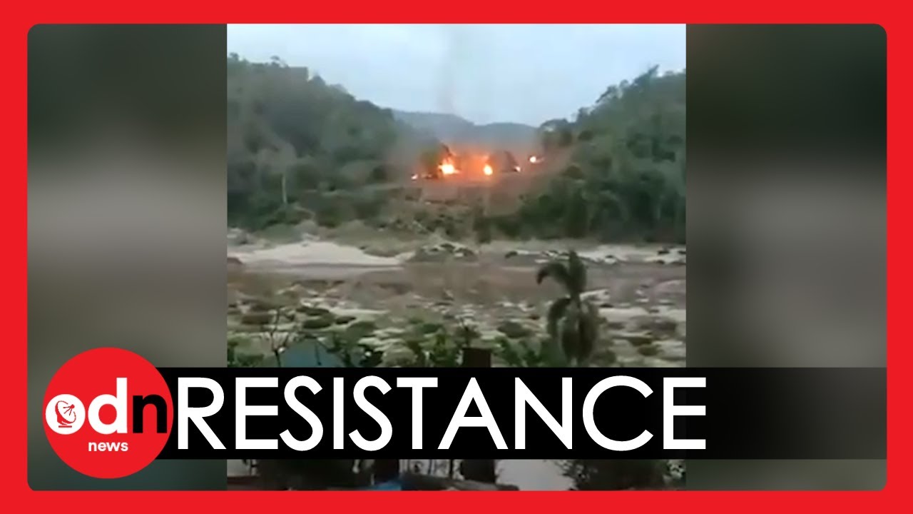 Myanmar Military Base CAPTURED By Rebel Militia in Boost to Resistance ...