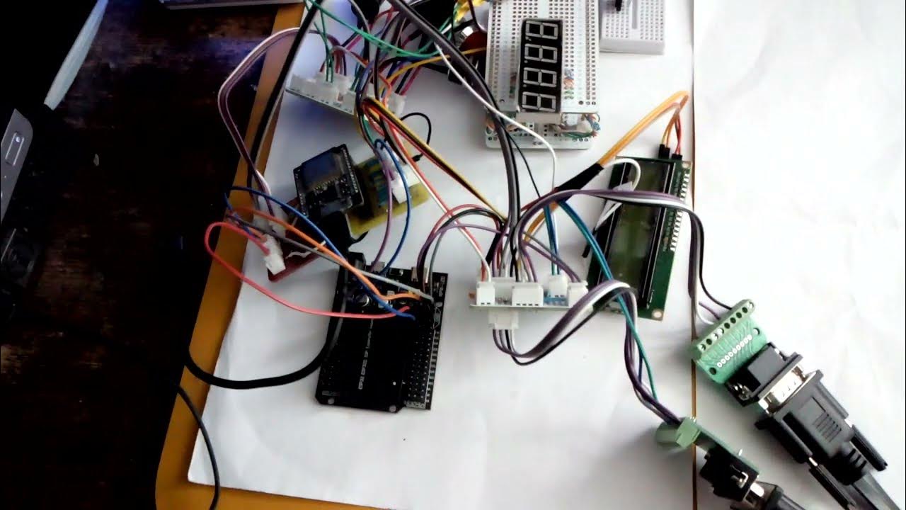 Rubik's Cube Robot - Finalized Wiring - #esp32 #rubikscube #robotics - YouTube