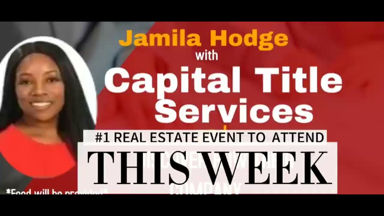 COME MEET & EAT WITH JAMILA HODGE OF CAPITAL TITLE - YouTube