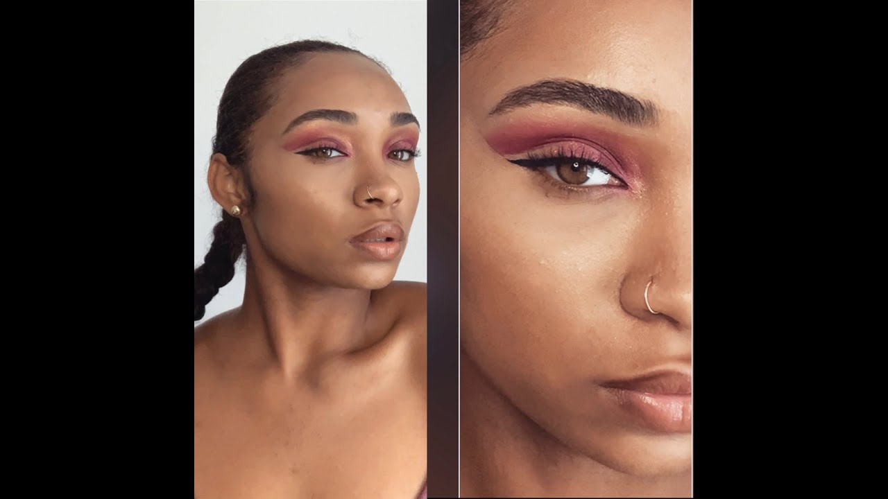 BEAUTY EDITION: Magenta Cut Crease Summer Look (Very Detailed) - YouTube