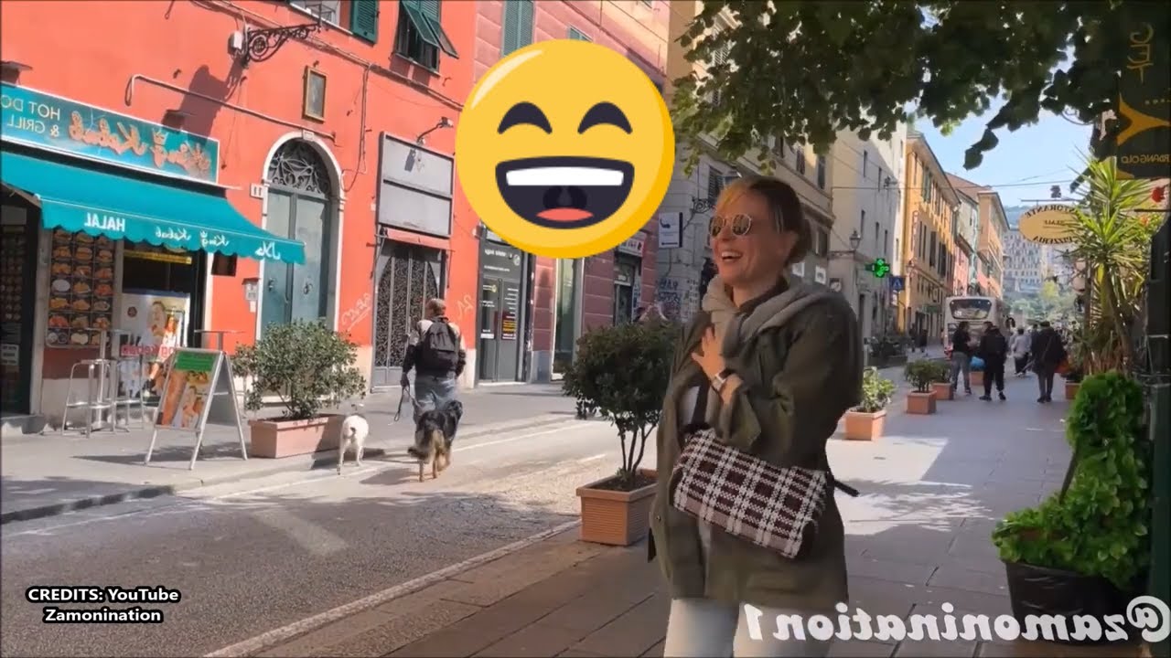 Bush man prank. Funniest reactions in Italy 😀 @ZoiPana - YouTube