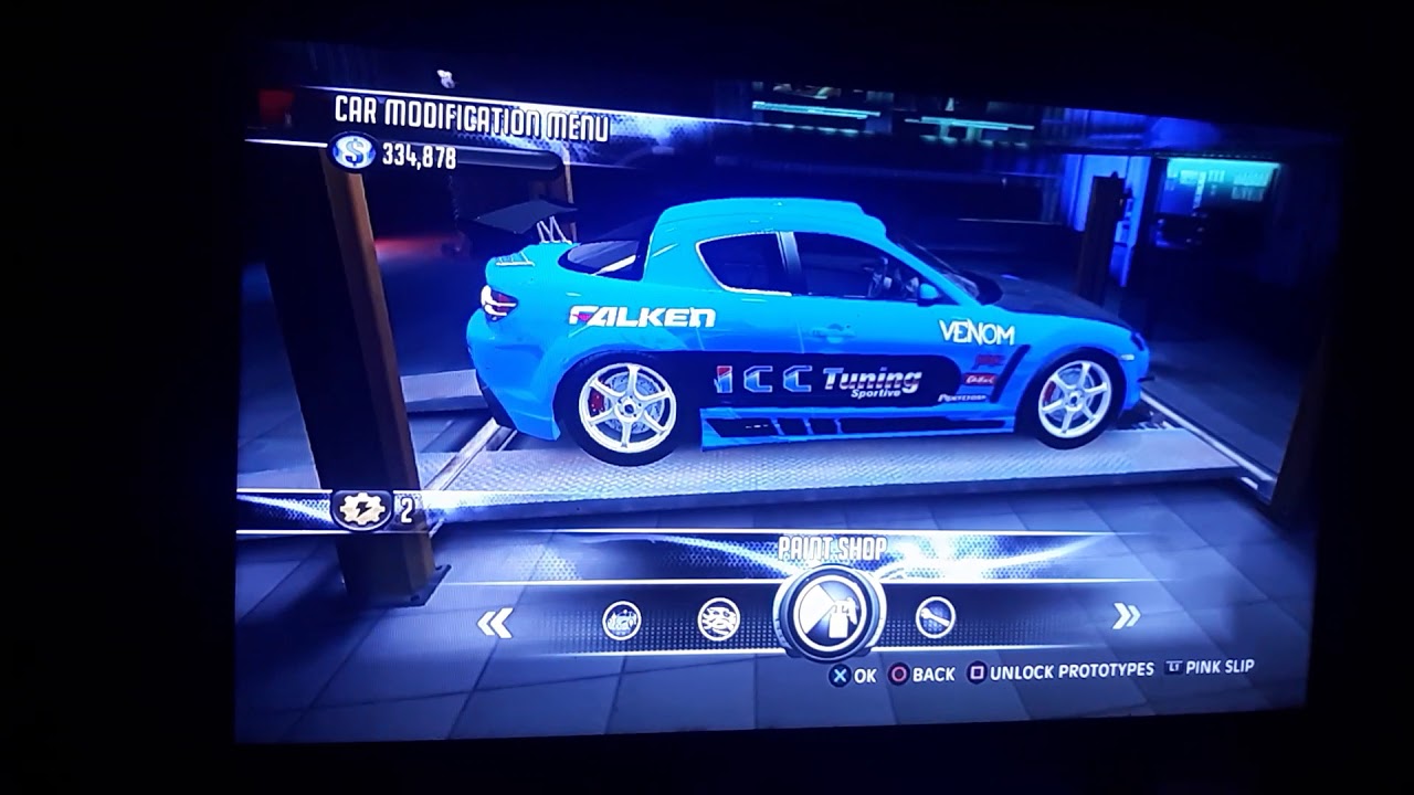 Juiced 2 Customization: Mazda RX-8 - YouTube