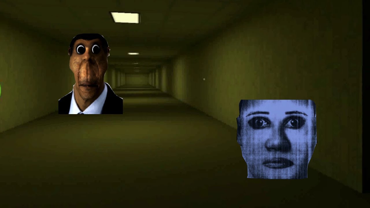 Obuga and Cursed face attack - Backrooms Horror - YouTube