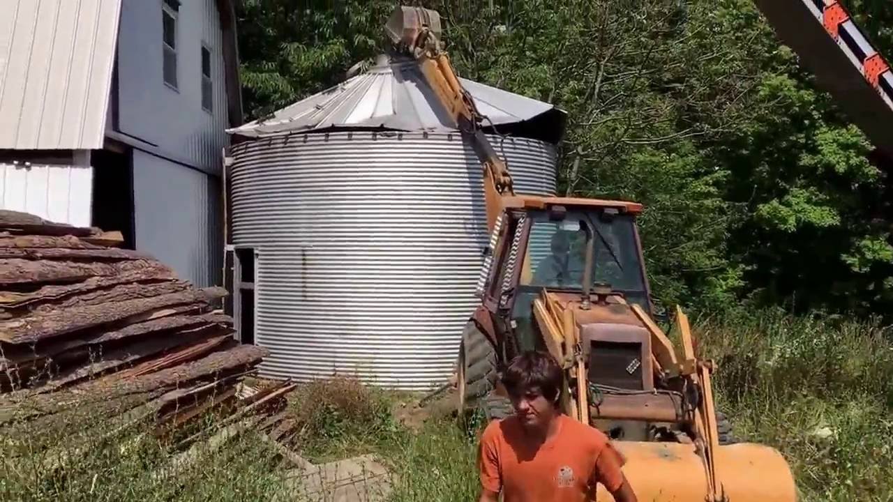 How To Remove The Top Off A Grain Silo YouTube how-to-remove-the-top-off-a-grain-silo-youtube