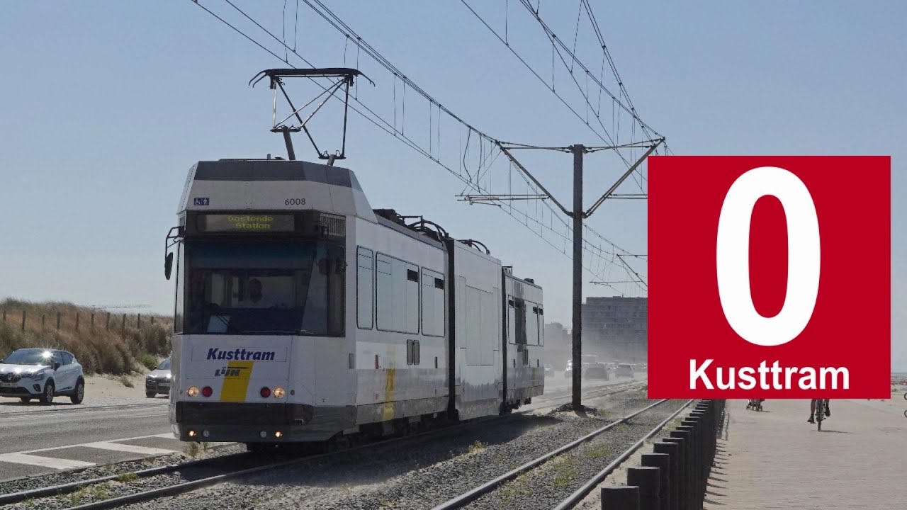 BN/ACEC LRV N°6008 - Kusttram entre De Panne Centrum et De Panne ...