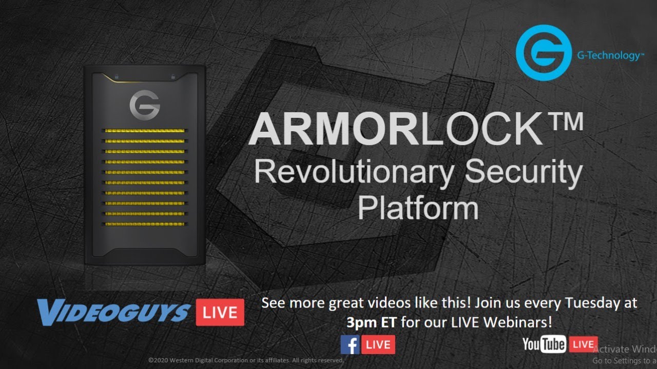 G-Technology ArmorLock Revolutionary Security Platform - YouTube