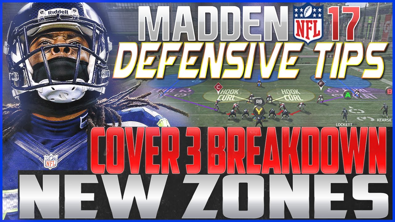 Madden NFL 17 Defensive Tips: Cover 3 | NEW ZONES BREAKDOWN! - YouTube