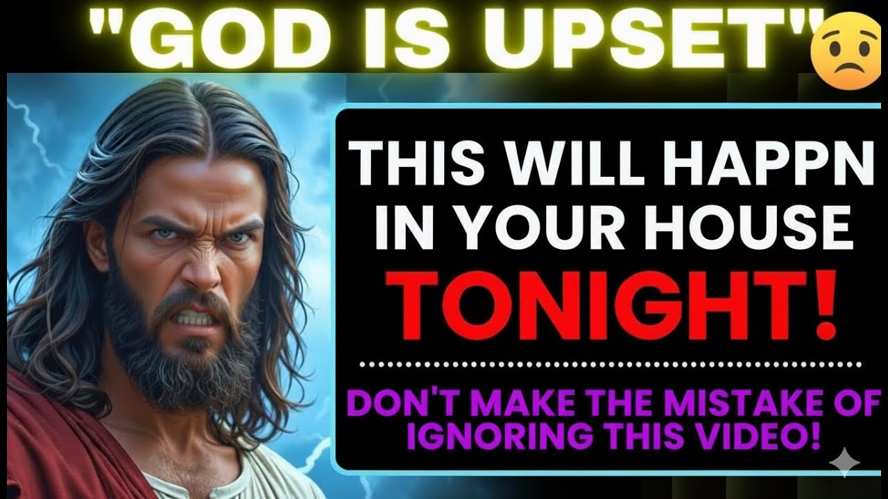 God is upset with you, Do not ignore this message - YouTube