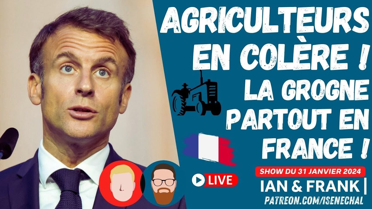 Agriculteurs en COLÈRE ! La grogne partout en FRANCE 🇫🇷 🚜 - YouTube