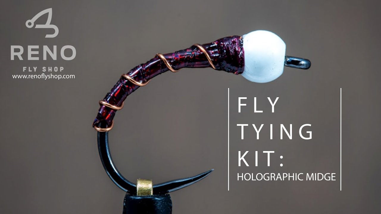 Reno Fly Shop Tying Tutorial | The Holographic Midge - YouTube