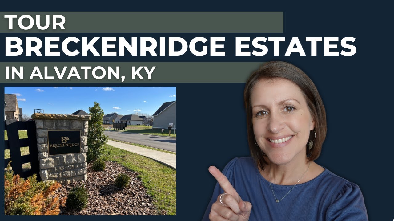 New Homes in Alvaton KY Around $400K! Breckenridge Estates - YouTube