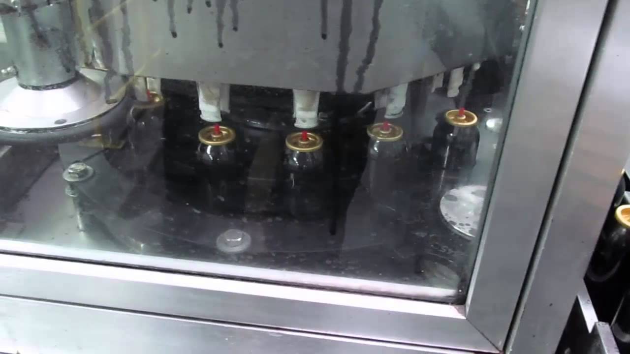 Pamasol Aerosol Can Filling Line Year 1998 - YouTube