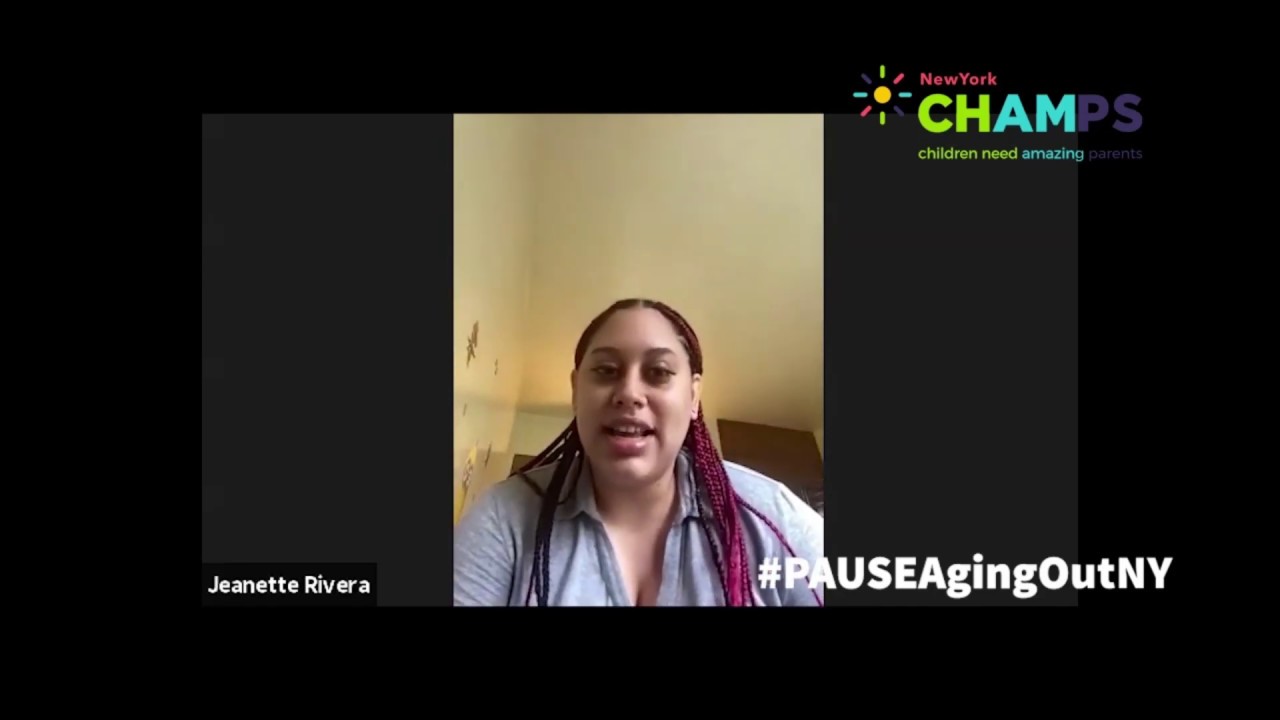 Jeanette Rivera: CHAMPS-NY Press Conference - YouTube
