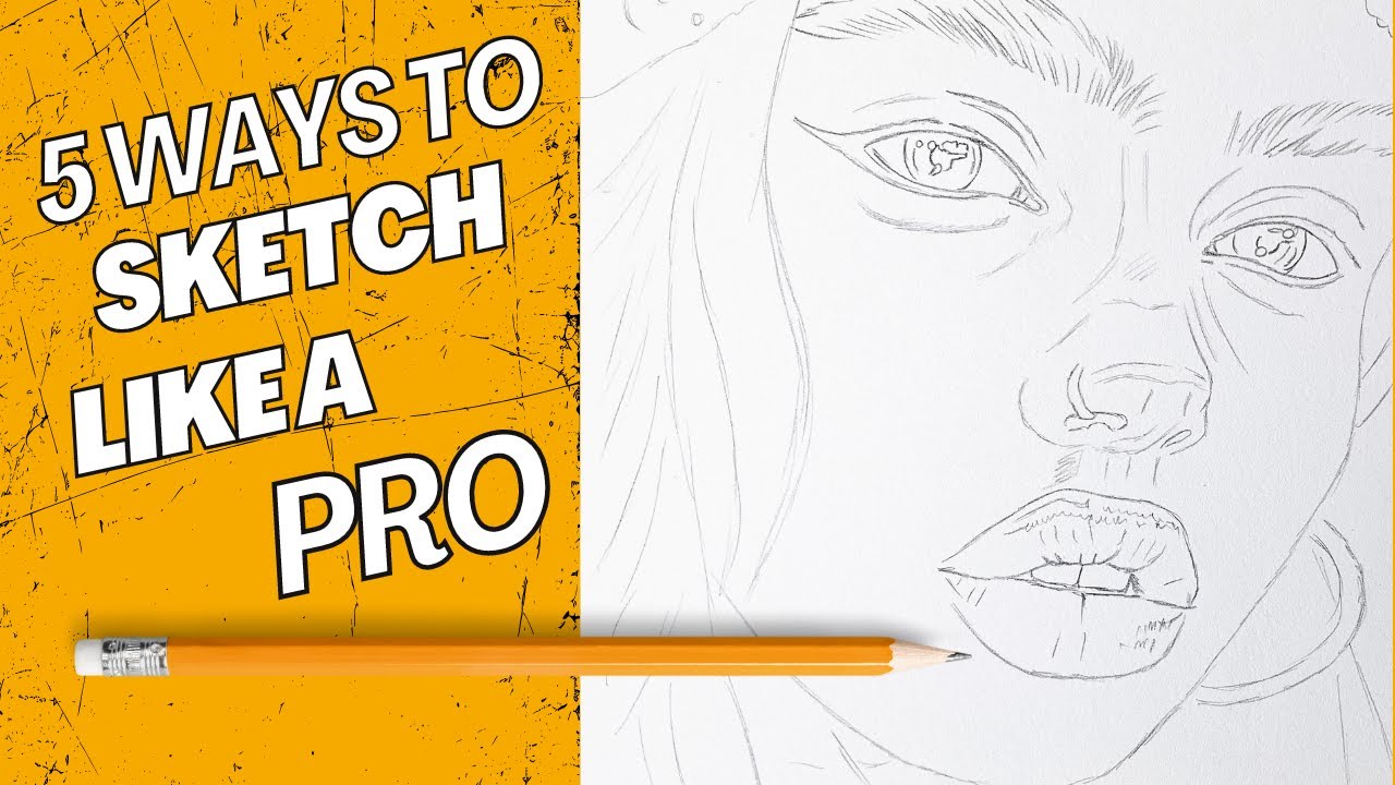 5 Ways to Get An ACCURATE SKETCH / Tips&Tricks To Sketch Like a Pro 🤭 ...