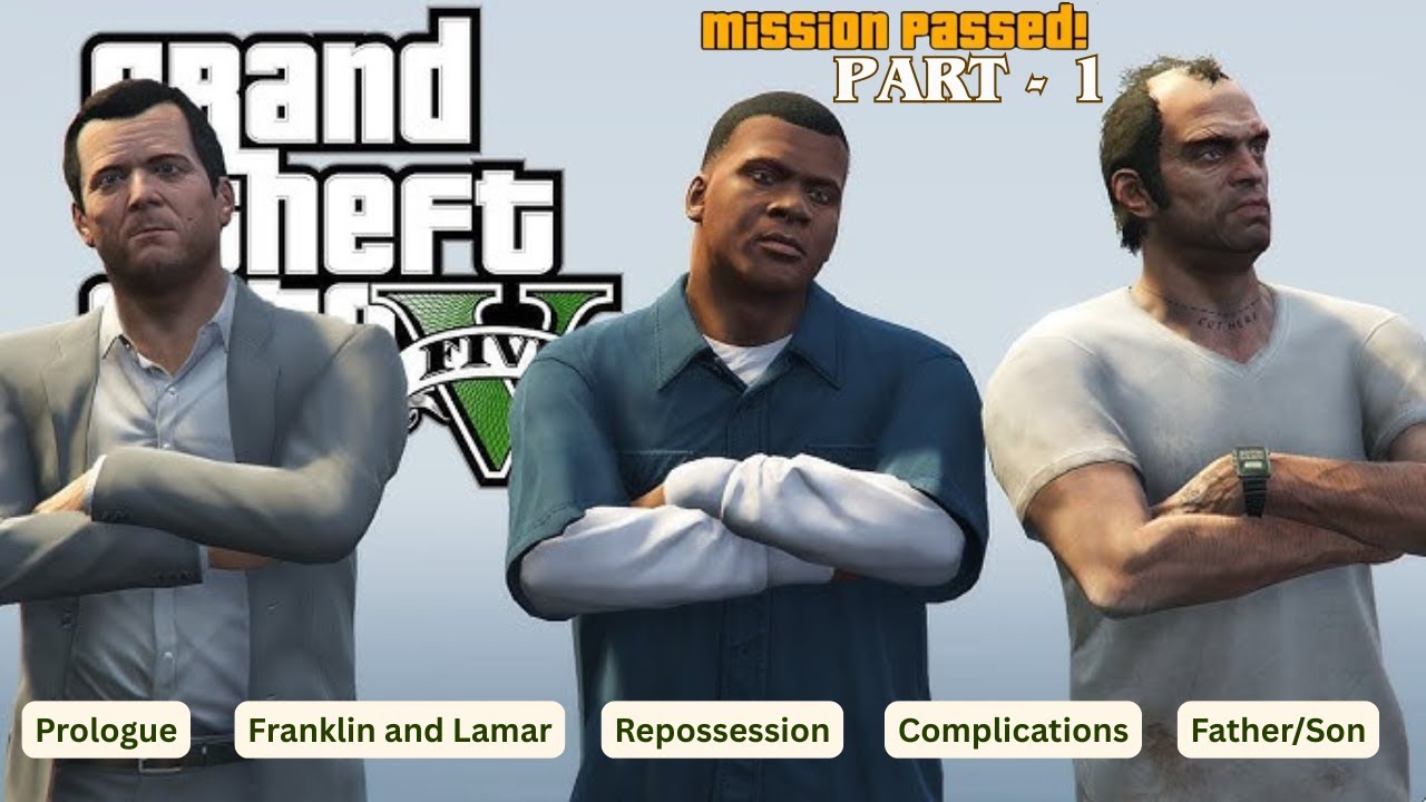 🎮 GTA V – Full Game Walkthrough (FULL HD) | Complete Story Mode | Part ...
