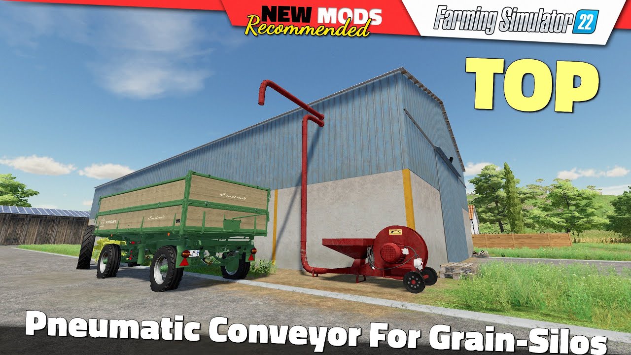 FS22 | Pneumatic Conveyor For Grain-Silos - Farming Simulator 22 New ...