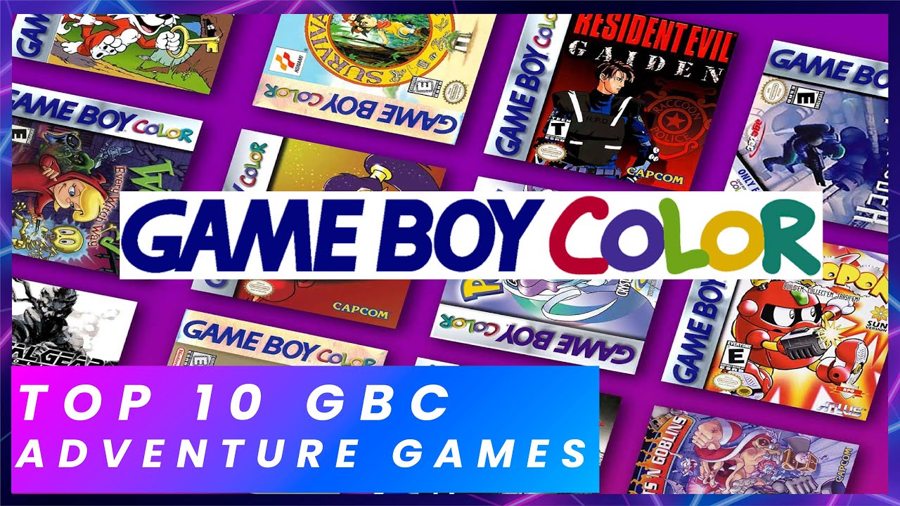 Top 10 GBC Adventure Games - YouTube