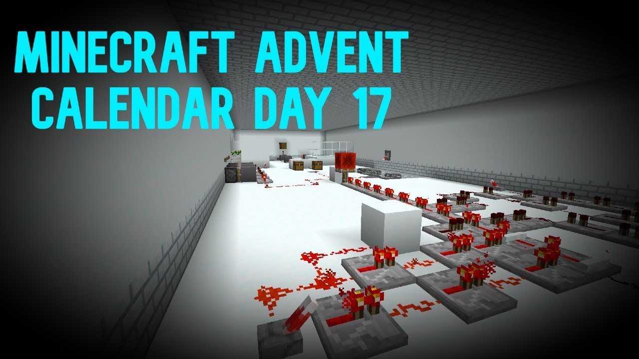 Minecraft advent calendar day 17 - YouTube