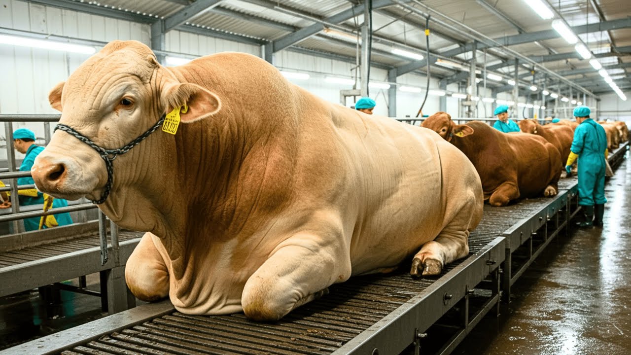 How Millions of Giant Cows Are Raised and Processed – Inside Giant Cows ...