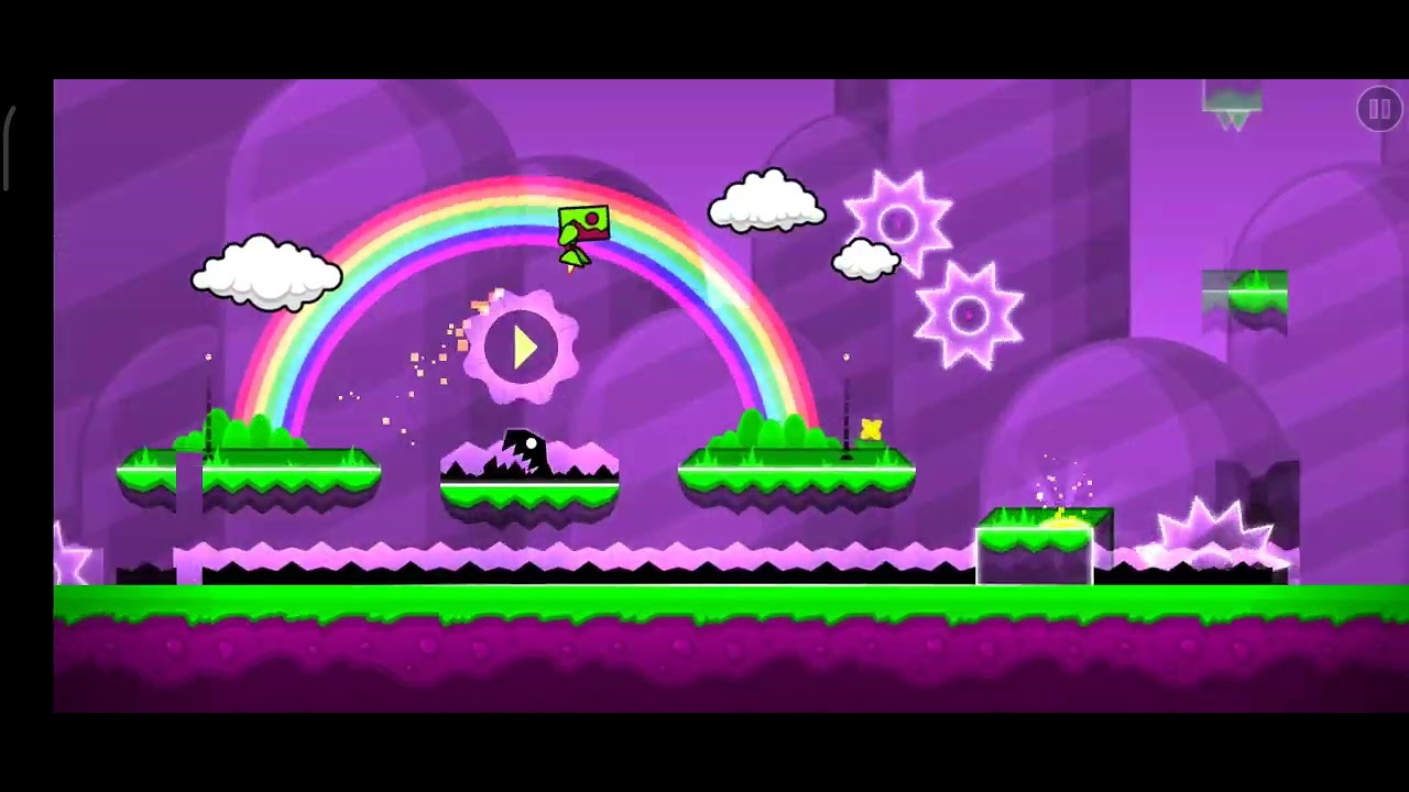 jugando geometry dash xd - YouTube