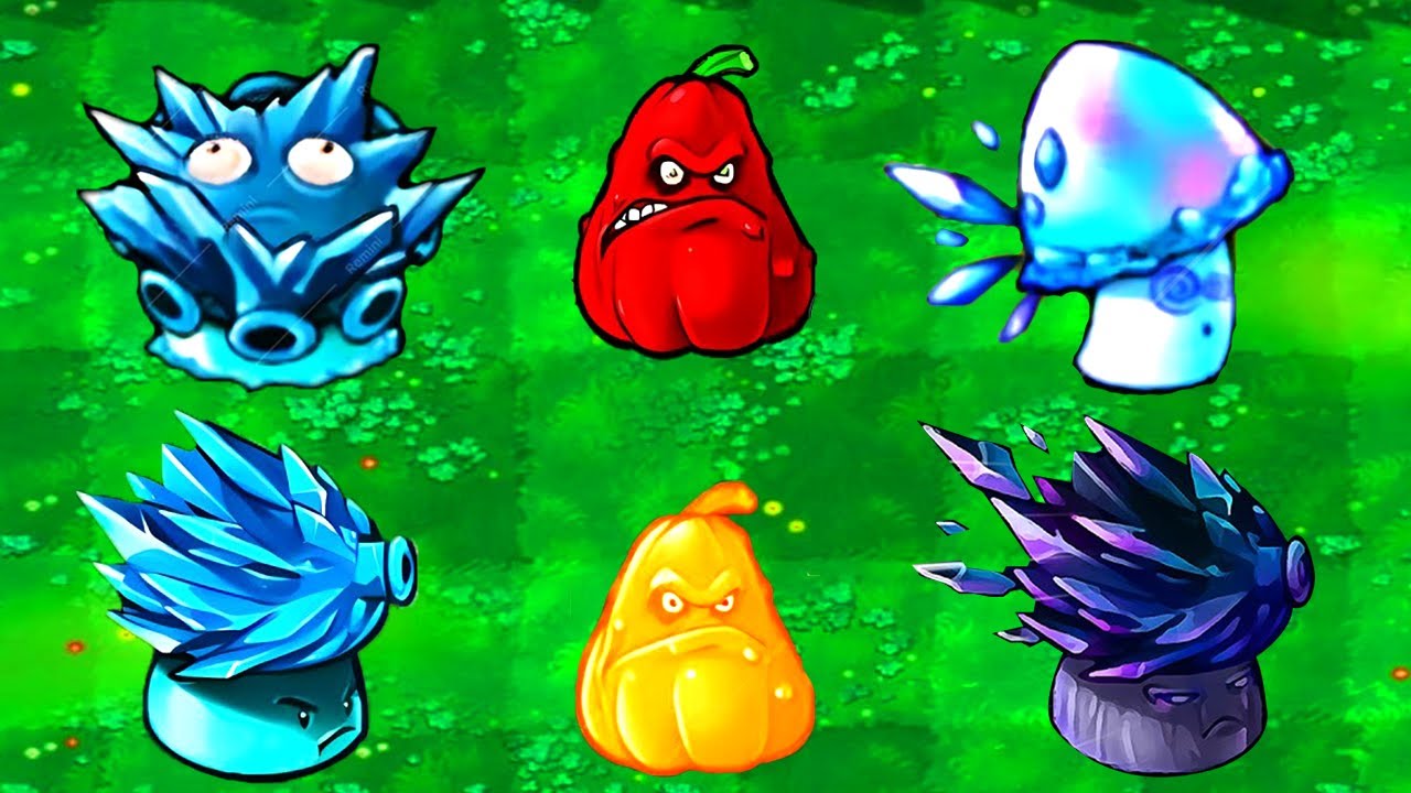 PVZ Super Hybrid 2.0.4 (PVZ RH) - Ice Charm Mushroom in Lucky Red Box ...