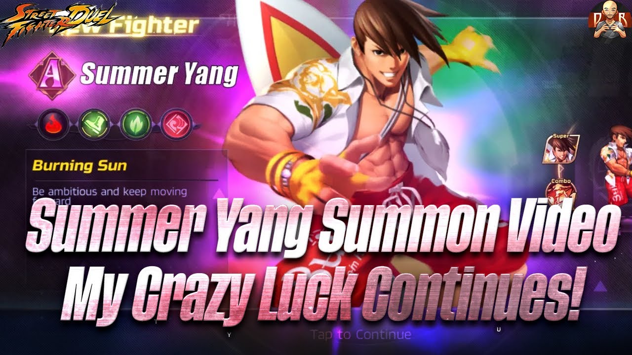 [SF: Duel] - INSANE LUCK with Summer Yang Summons! Should go buy the ...