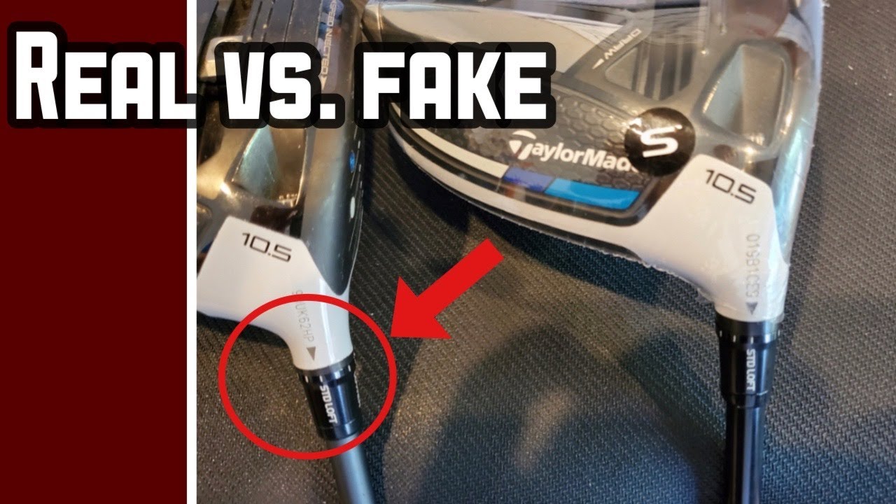 Fake Taylormade Drivers | BEWARE - YouTube