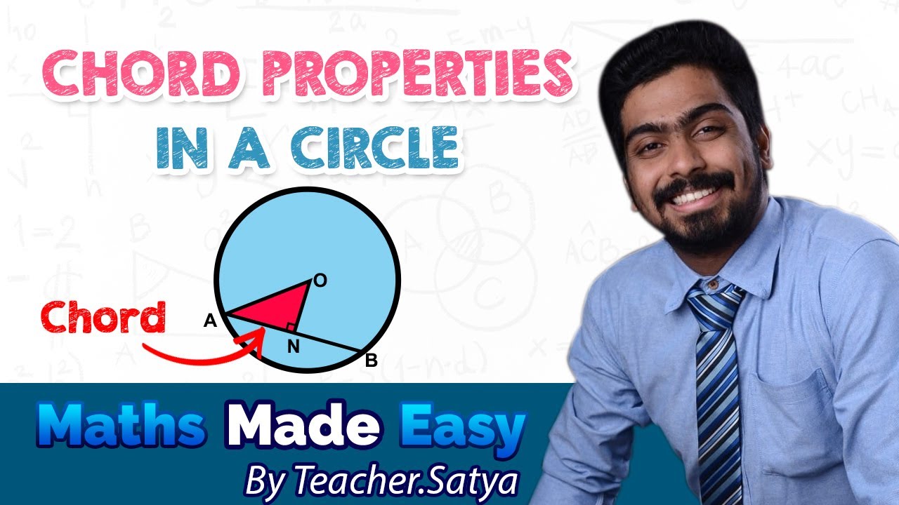 IGCSE Circle Theorem | How to Use Chord Property in a Circle??? - YouTube