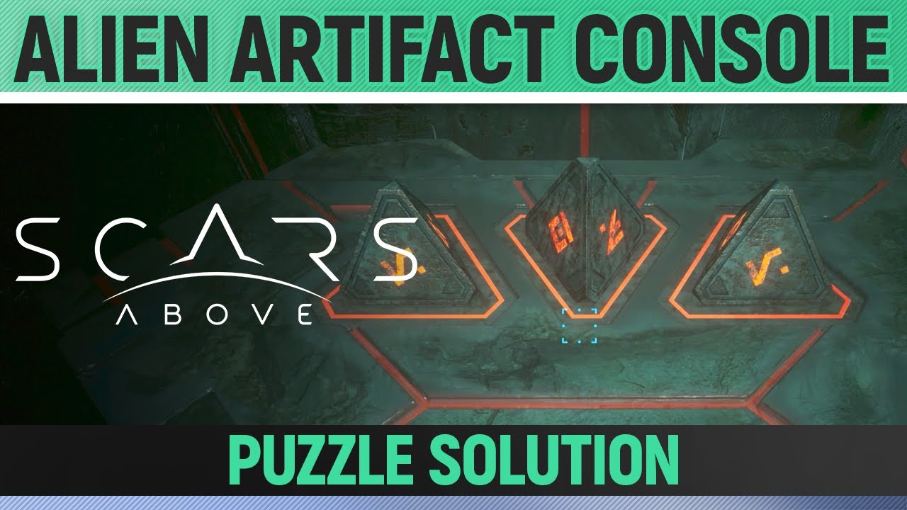 Scars Above - Alien Artifact Console Puzzle - Chapter 1 - YouTube