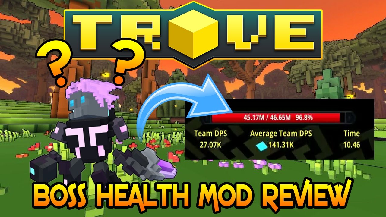Trove Mod Reviews - Boss Health Bar! - YouTube