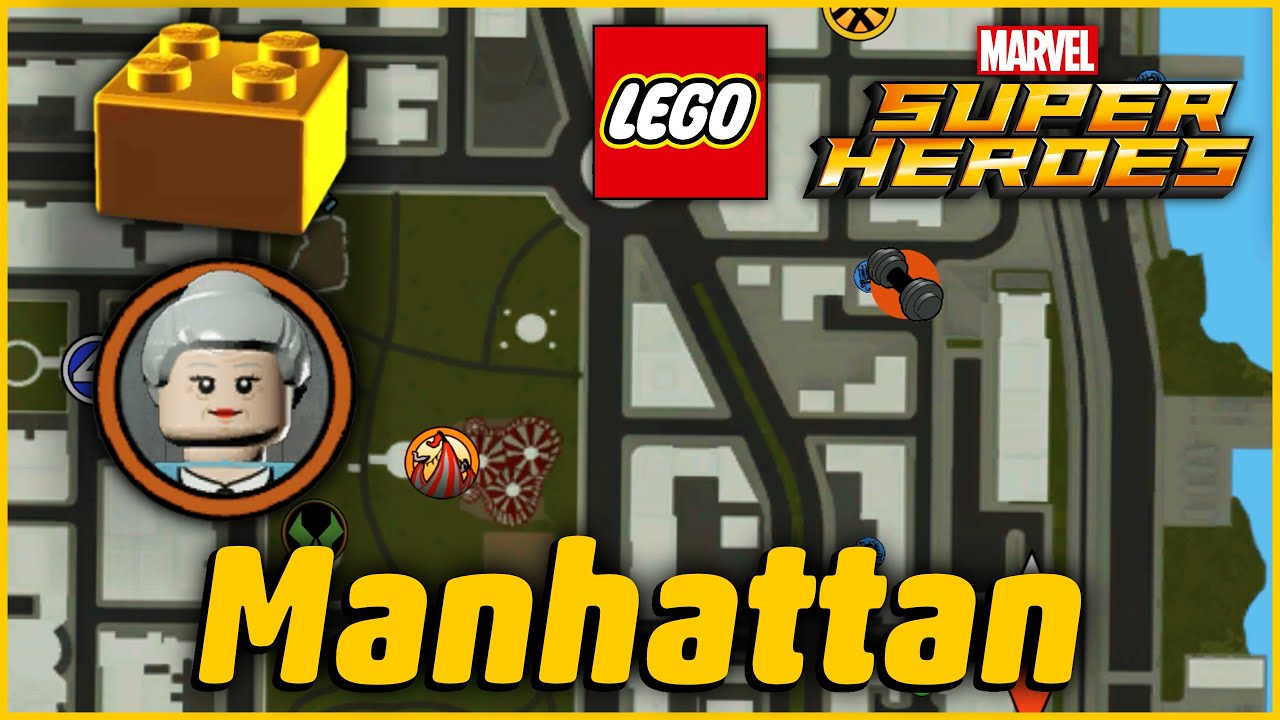 EVERY MANHATTAN GOLD BRICK, QUEST, RACE, & CHARACTER/VEHICLE TOKEN in ...