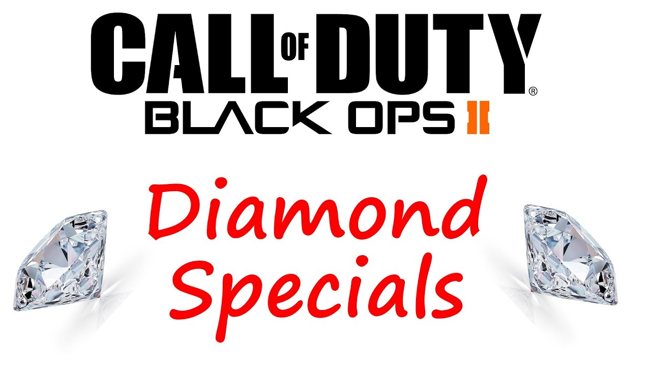 Black Ops 2 - Diamond Specials and Combat Knife - YouTube