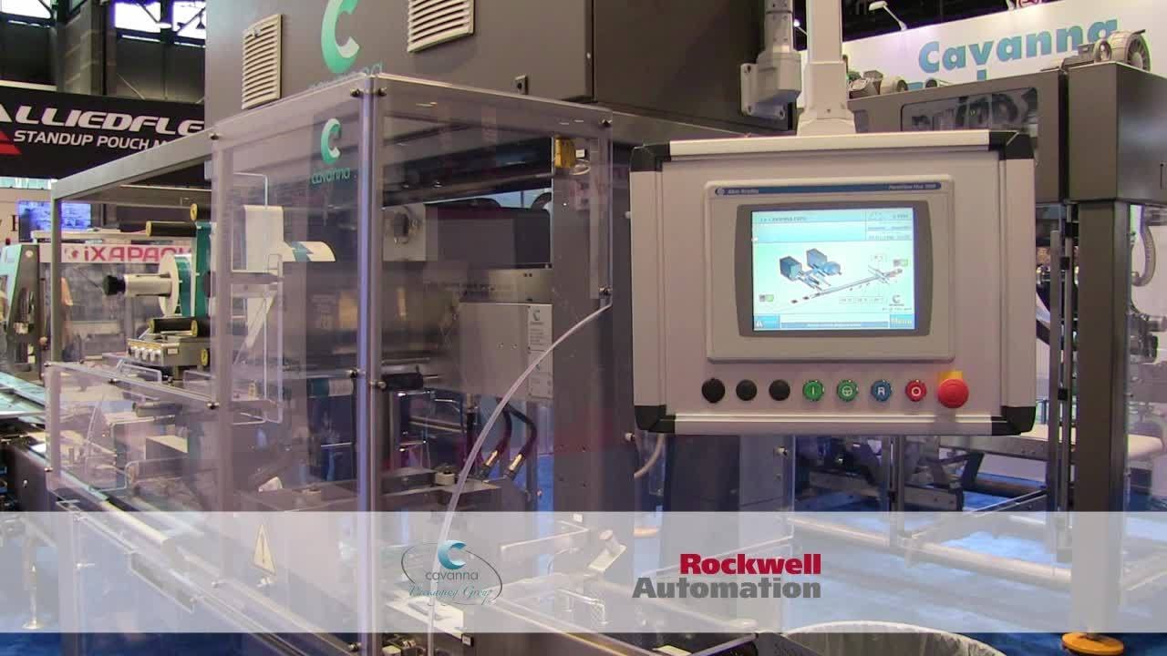 Discover SLIM flow-wrapping machine by Cavanna at Pack Expo - YouTube