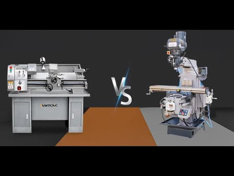 Lathe VS Milling：Which Is Right for Your Manufacturing Needs? #lathe # ...