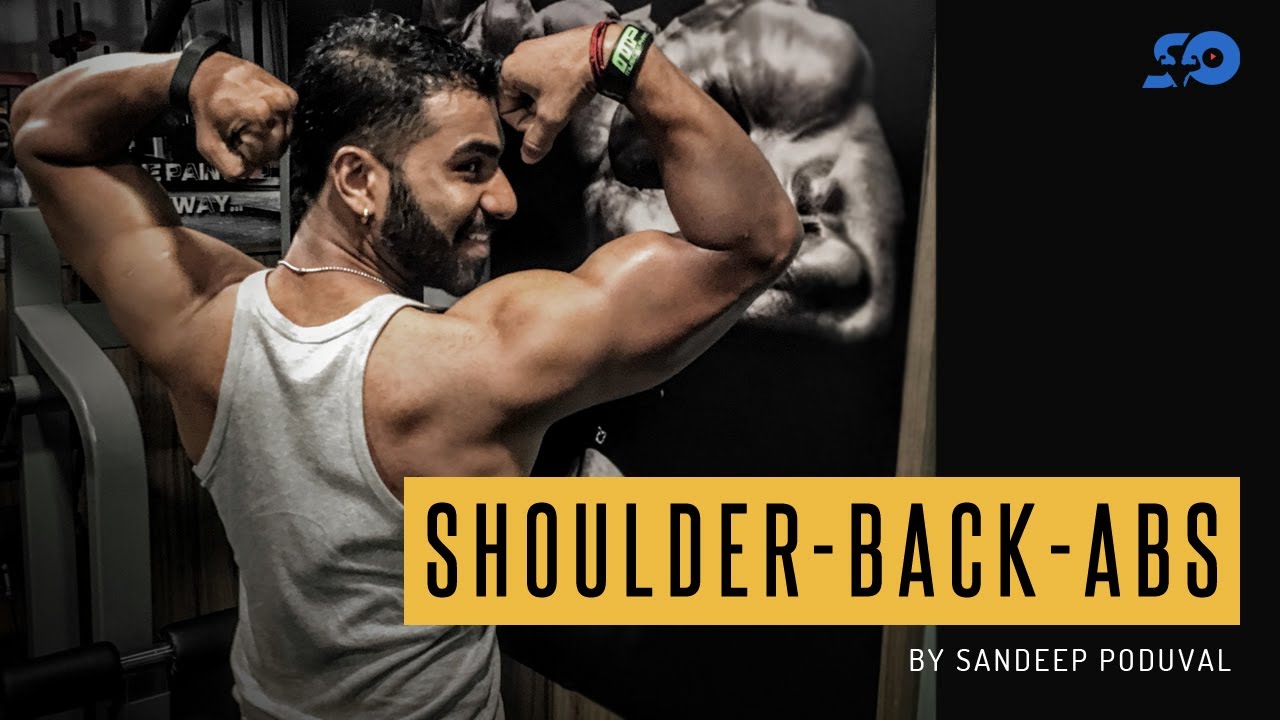 Shoulder -Back and Abs Workouts - YouTube