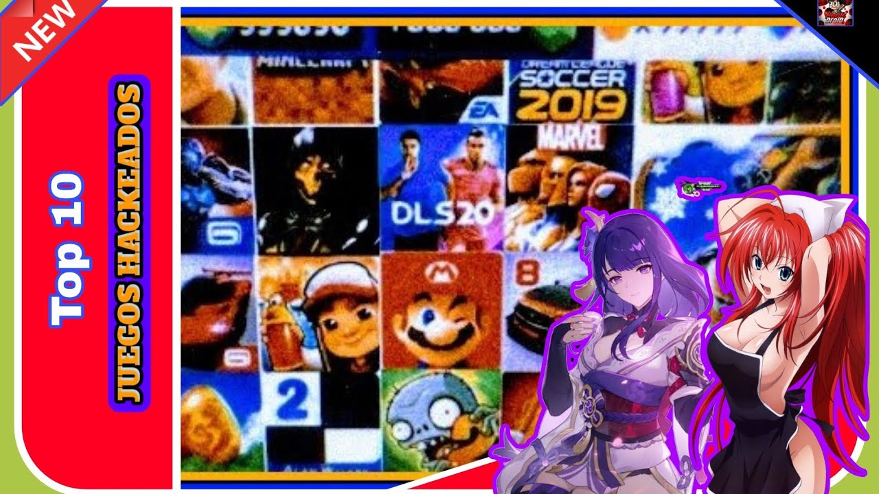 🛑 Top 10 mejores • juegos hackeados • para android [Marzo] * hack droid * - YouTube
